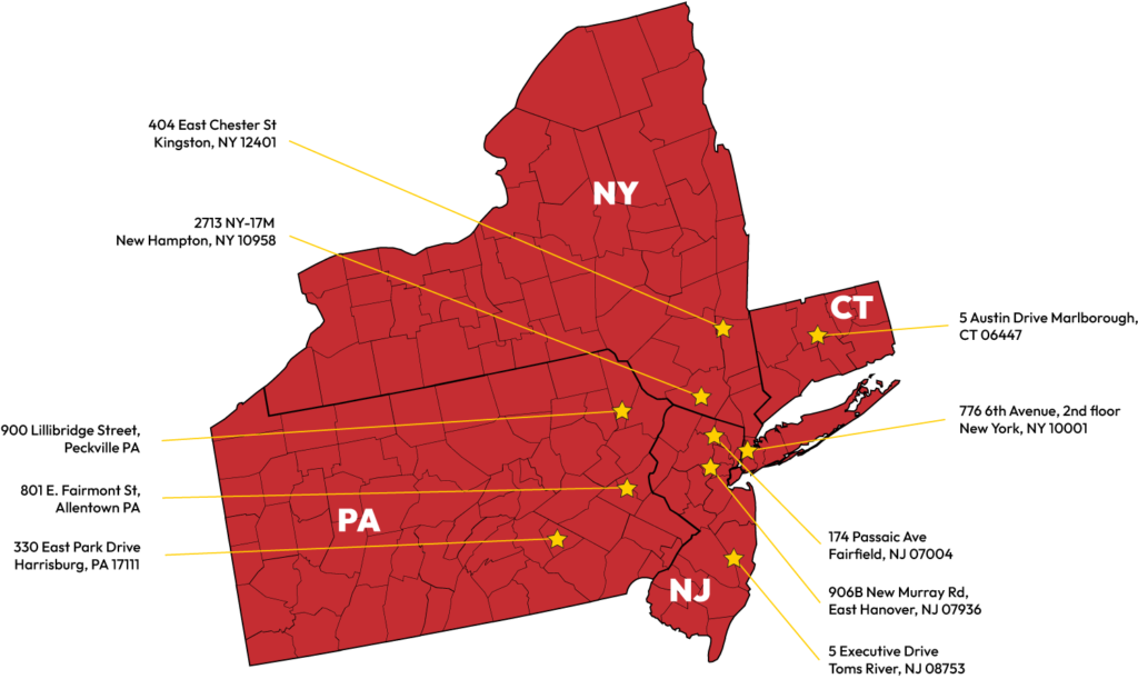 Areas We Serve | Advanced Disaster Recovery Inc.