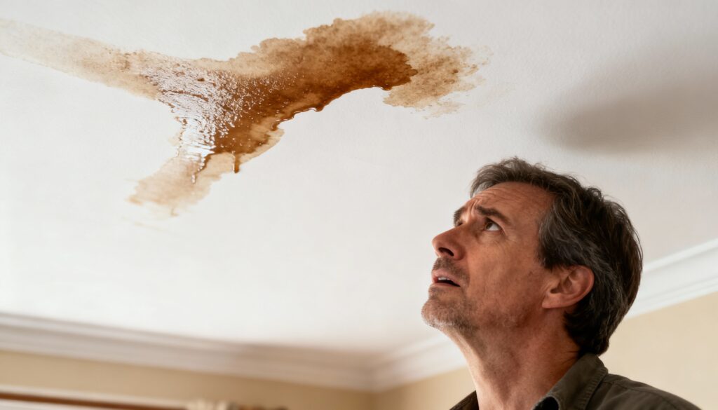 Ceiling Water Damage Warning Signs | Emergency Response