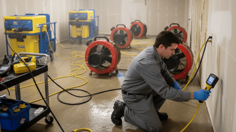 Water Damage Structural Drying | Science Of Restoration